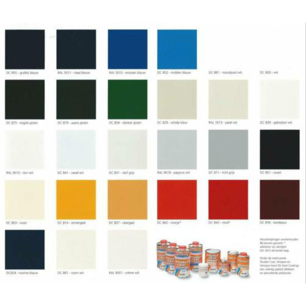 Double Coat Ral 9010 Rein Wit 500 gram